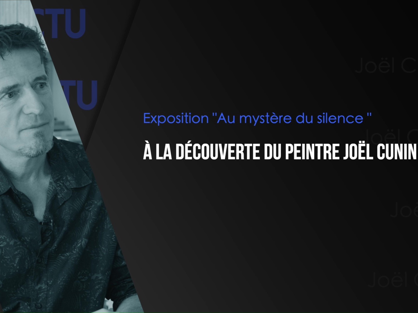 À la découverte du peintre Joël CUNIN - Diocèse de Monaco